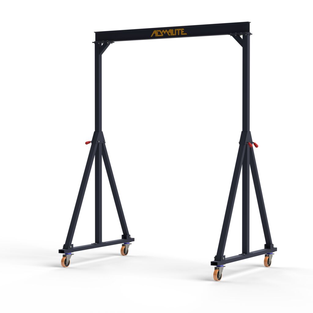 1 Ton Fixed Height Portable Steel Gantry Crane - ADMALITE - Your One ...